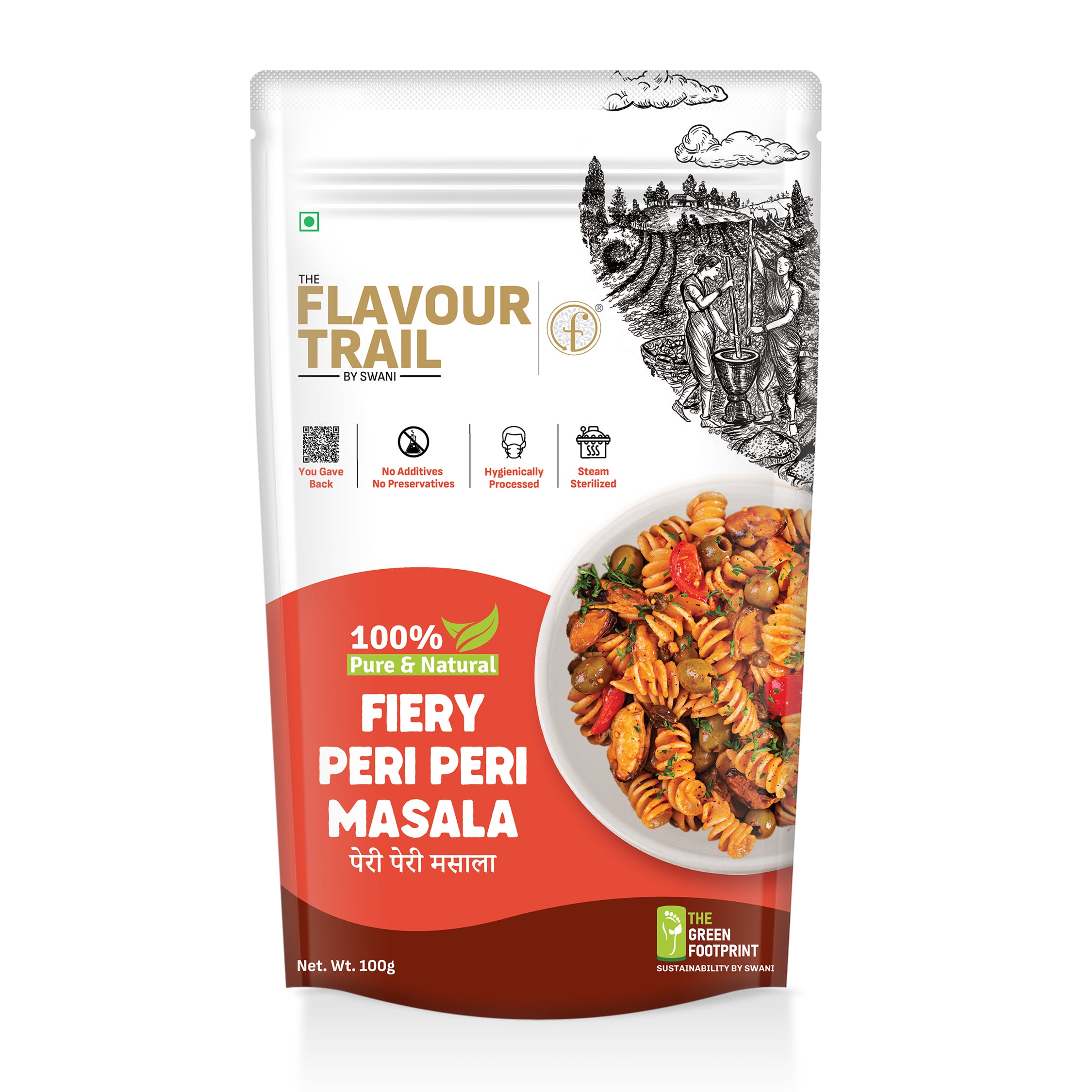 Pure & Natural Fiery Peri Peri Masala – The Flavour Trail
